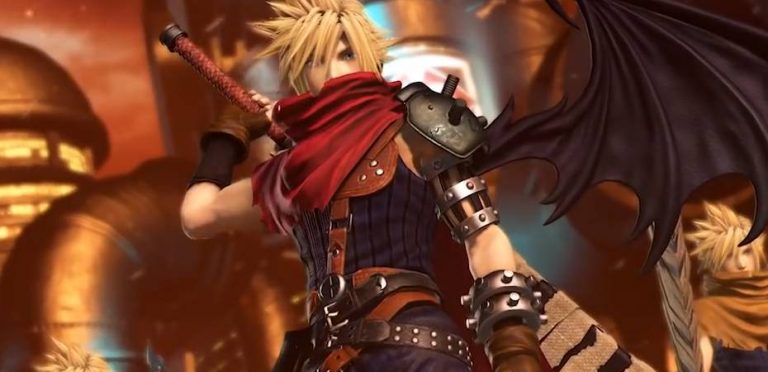 Vídeos de Cloud e Squall de Kingdom Hearts em Dissidia Final Fantasy