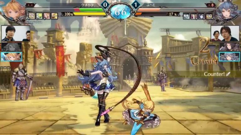 Daigo Umehara e Fuudo Go se enfrentam em Granblue Fantasy Versus