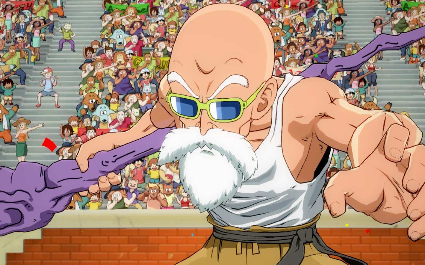 Dragon Ball FighterZ revela primeiras imagens de mestre Kame