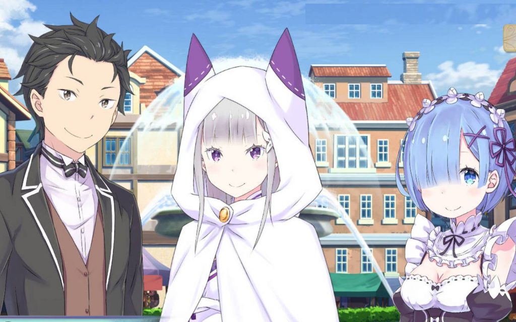 Re:Zero - The Prophecy of the Throne apresenta seus personagens