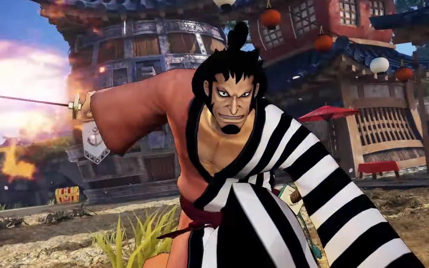 One Piece: Pirate Warriors 4 apresenta Kin'emon em novo trailer