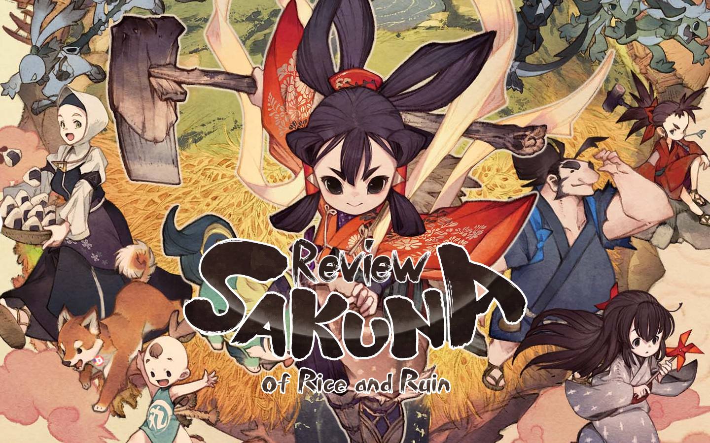 Sakuna: Of Rice and Ruin | Um mundo de aventuras e arroz
